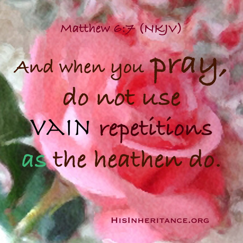 Persistent Prayer – His Inheritance Ministries